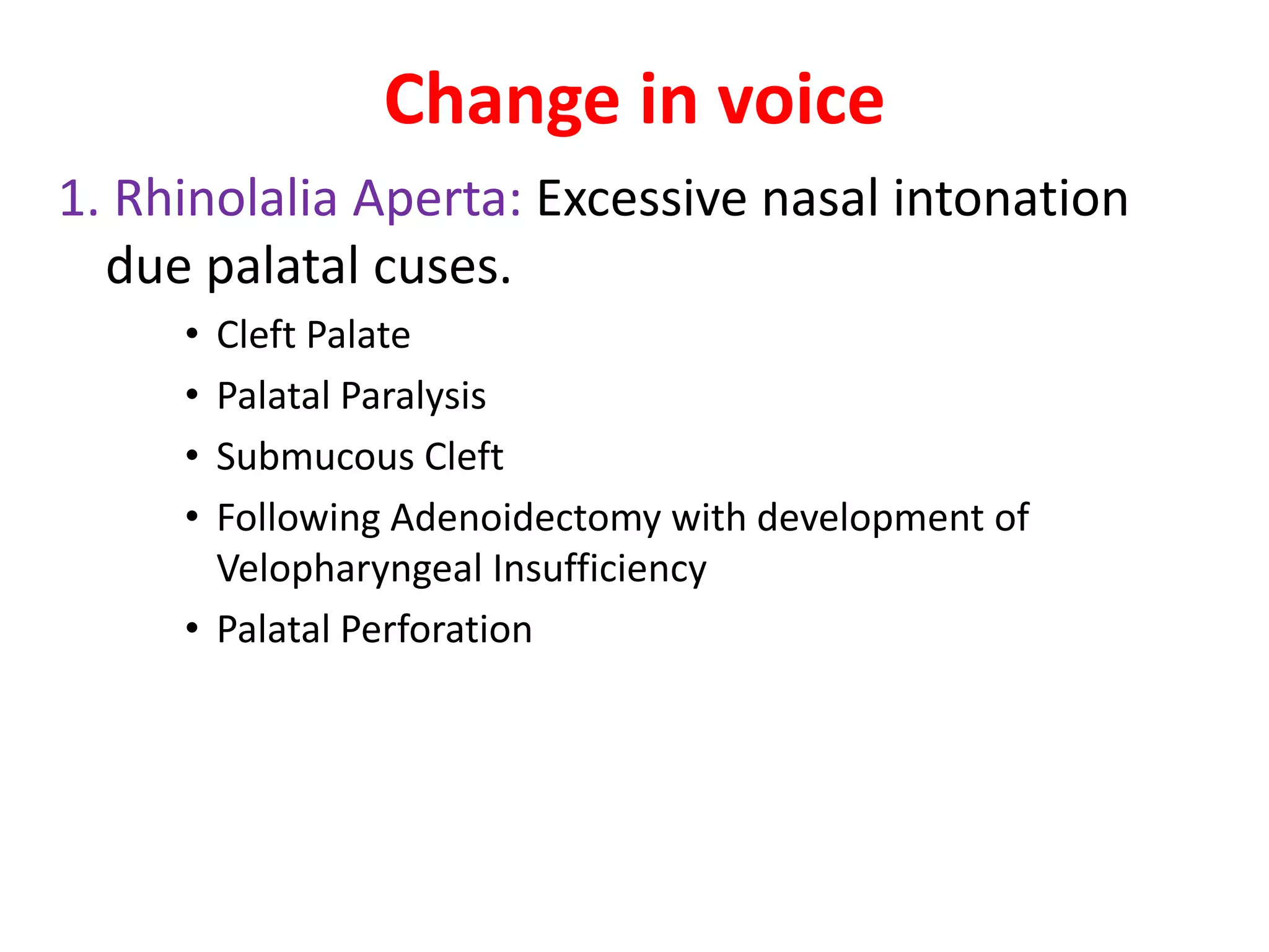 Symptomatology of nasal diseases | PPTX