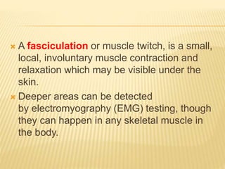 Symptoms and signs involving the nervous and musculoskeletal systems | PPT