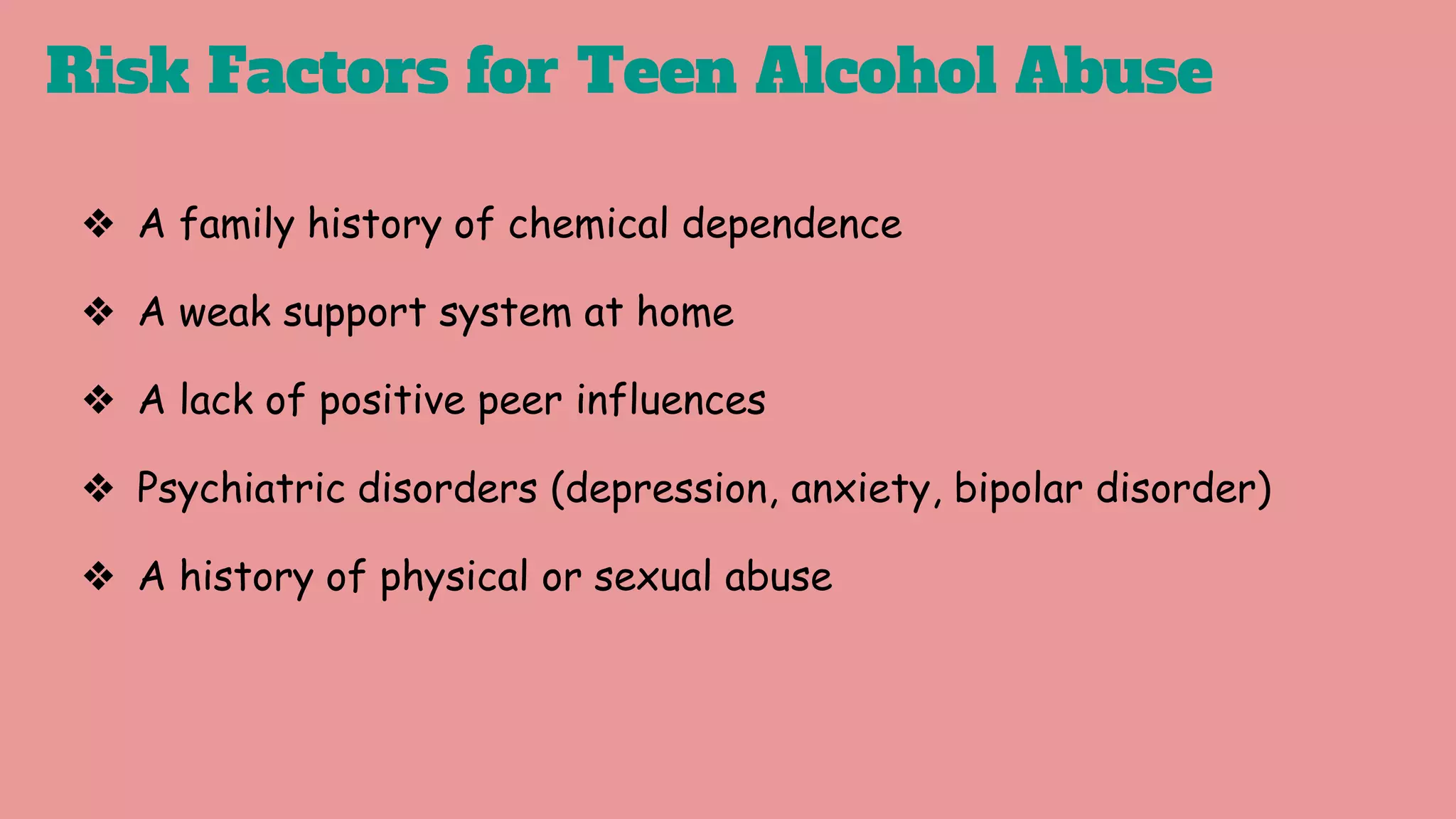 Symptoms and signs of substance abuse | PPTX