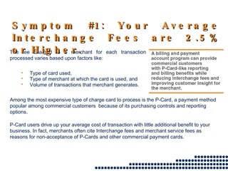 Symptoms of a Billing and Payment Problem | PPT