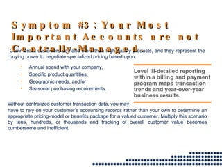 Symptoms of a Billing and Payment Problem | PPT