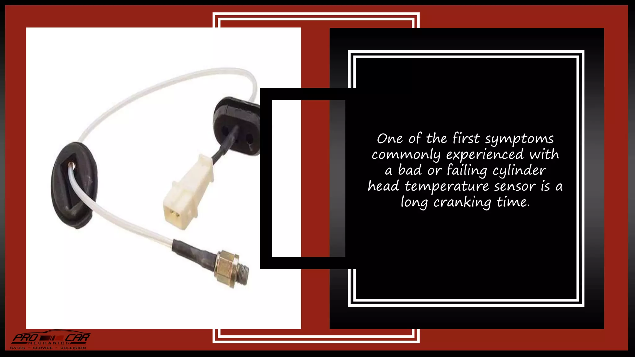 Symptoms of a Faulty Cylinder Head Temperature Sensor | PPTX