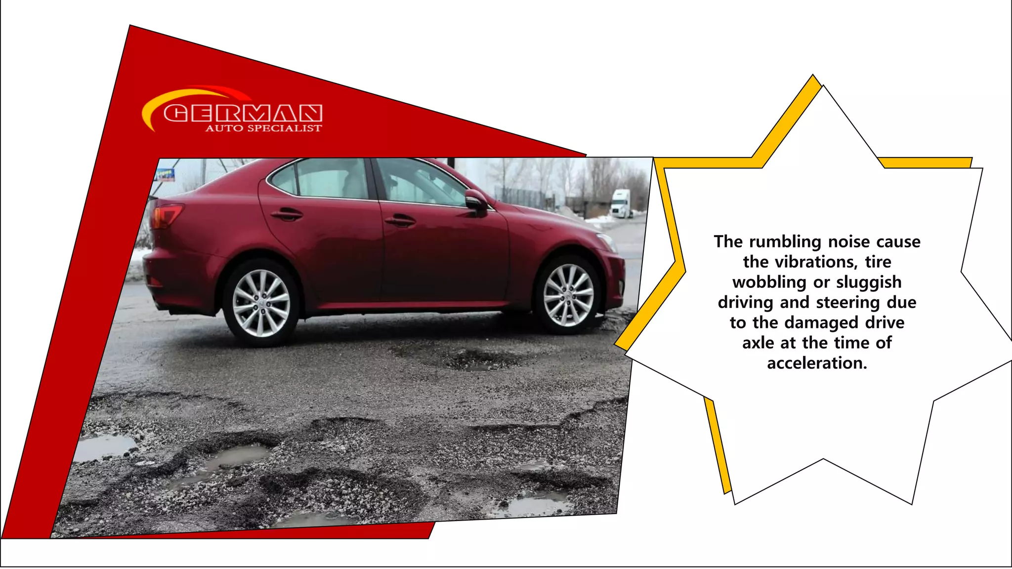Symptoms of Damaged Drive Axle in your Car | PPTX | Auto Repair ...
