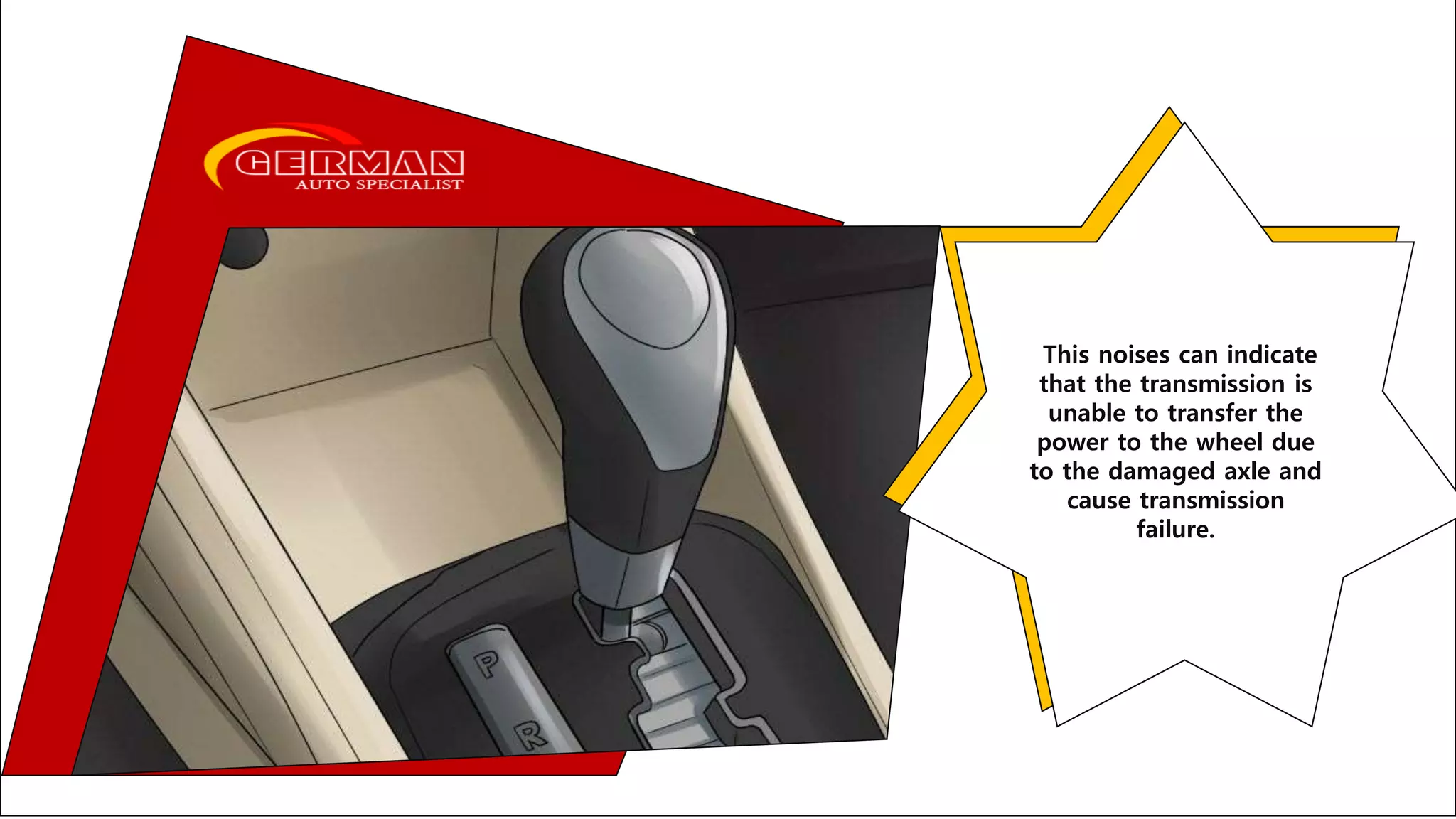 Symptoms of Damaged Drive Axle in your Car | PPTX | Auto Repair ...