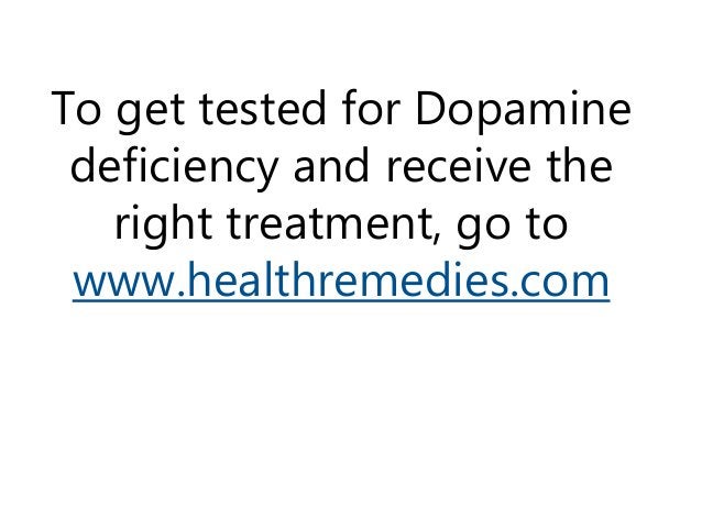 Symptoms of Dopamine Deficiency | PPT