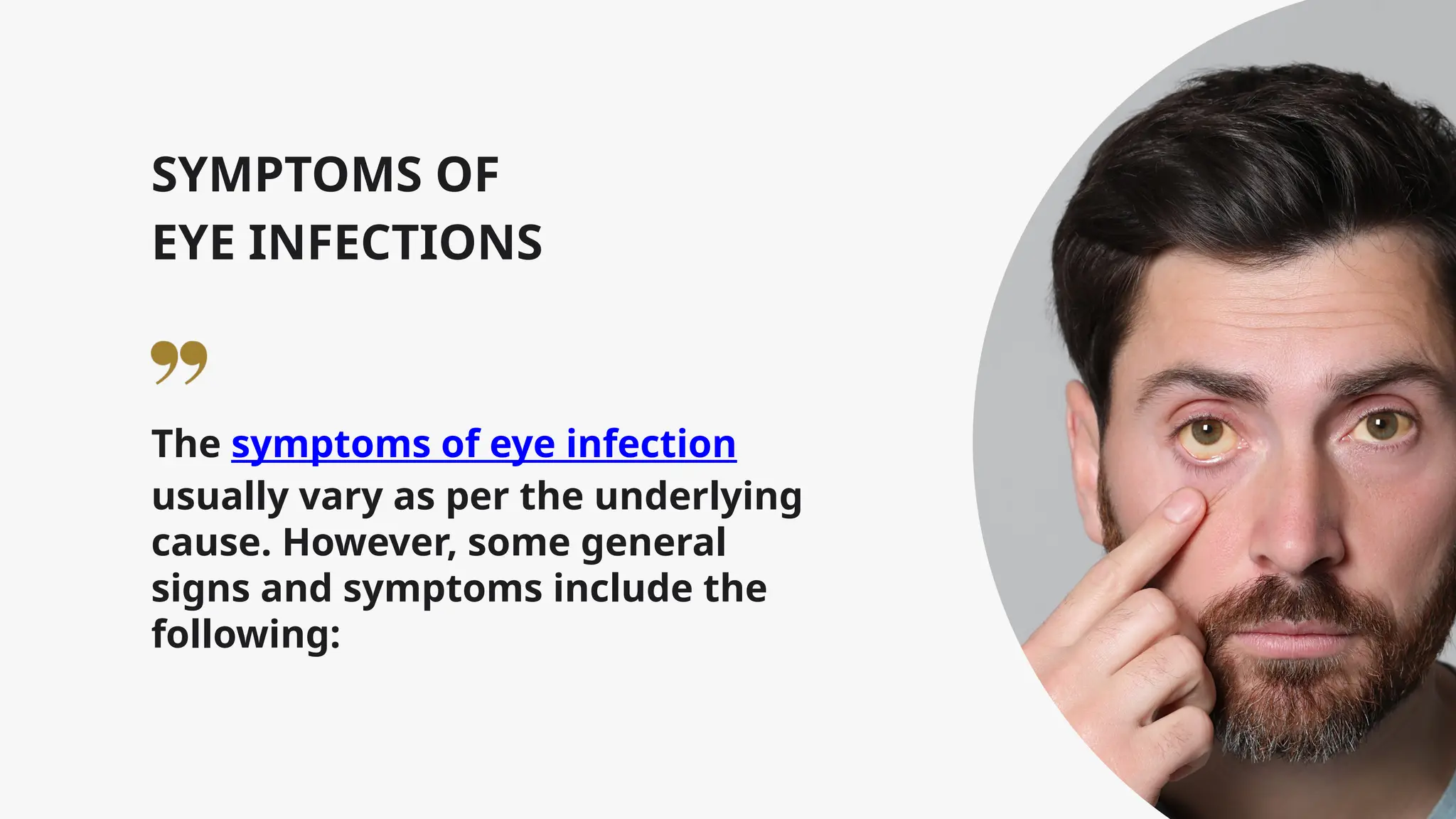 Eye Infection Symptoms You Shouldn't Ignore | PPTX | Eye and Vision ...