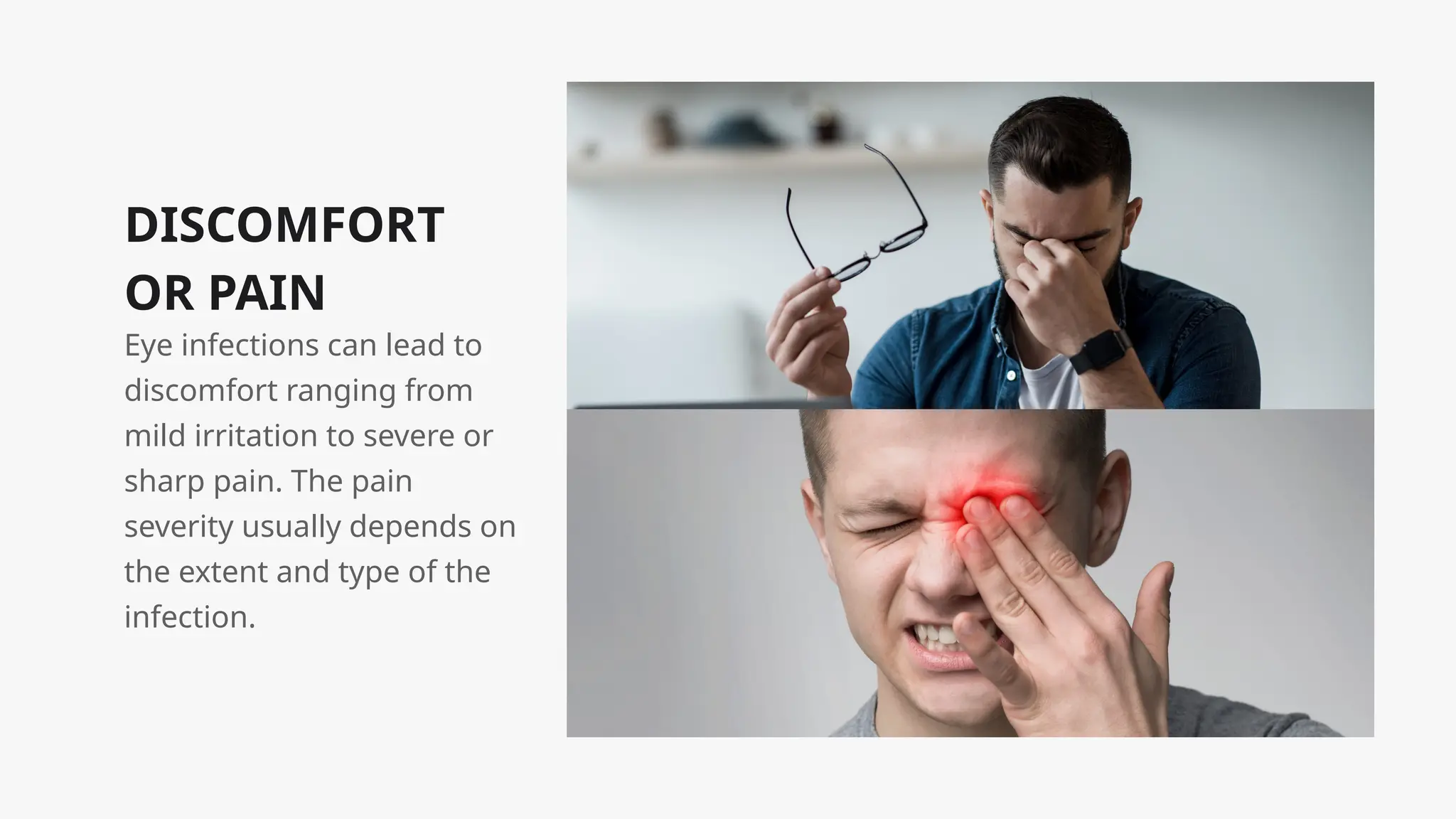 Eye Infection Symptoms You Shouldn't Ignore | PPTX | Eye and Vision ...