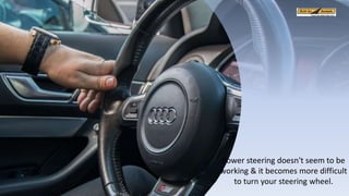 Symptoms of Faulty Suspension & Steering Systems | PPT