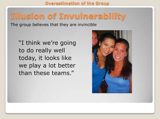 Symptoms of groupthink | PPT