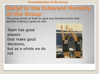 Symptoms of groupthink | PPT