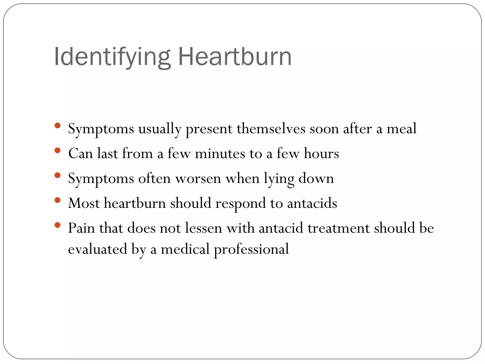 Symptoms Of Heartburn And Indigestion | PPT