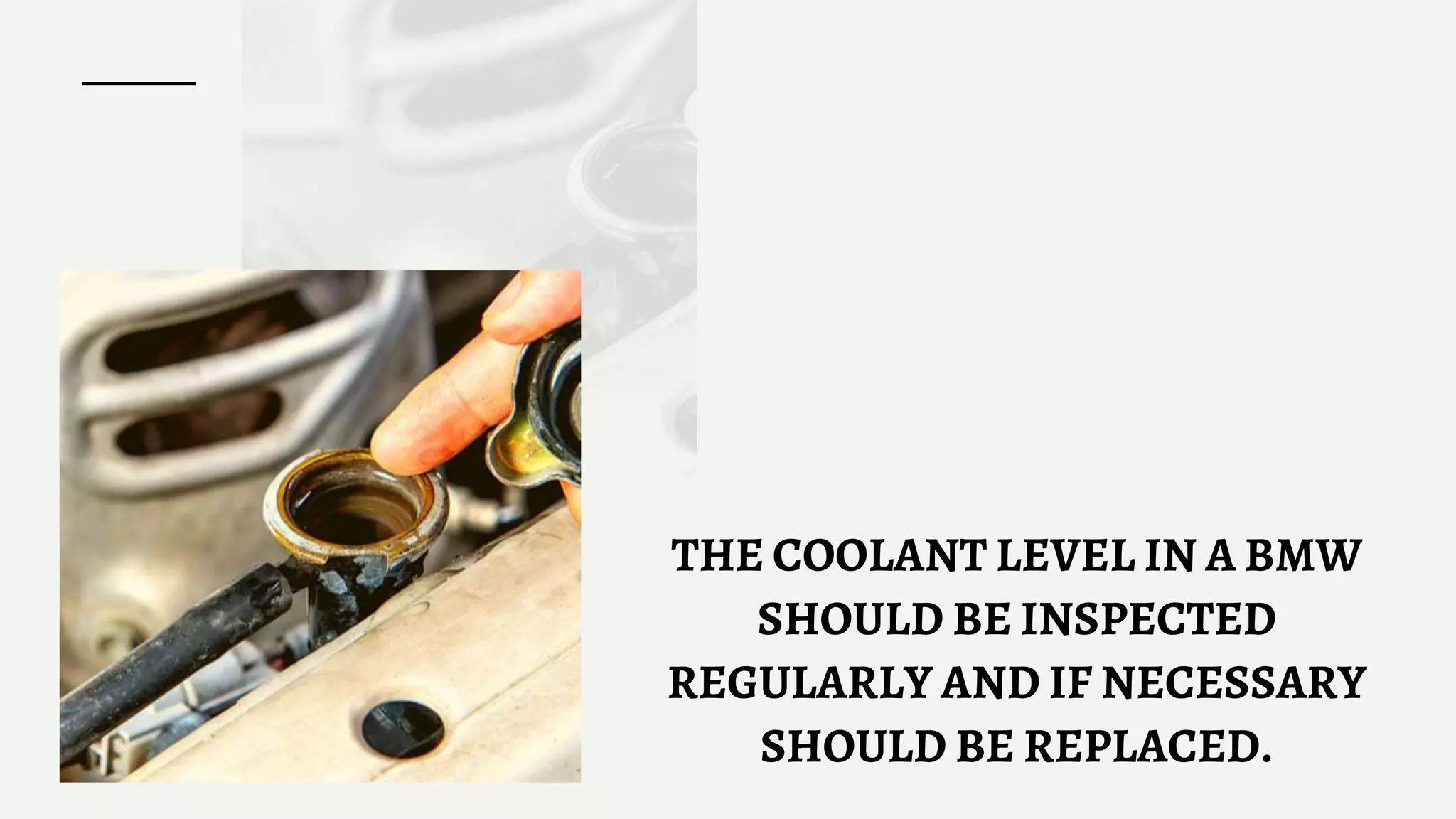 Symptoms of Low Coolant Level in a BMW | PPTX | Auto Repair | Automotive