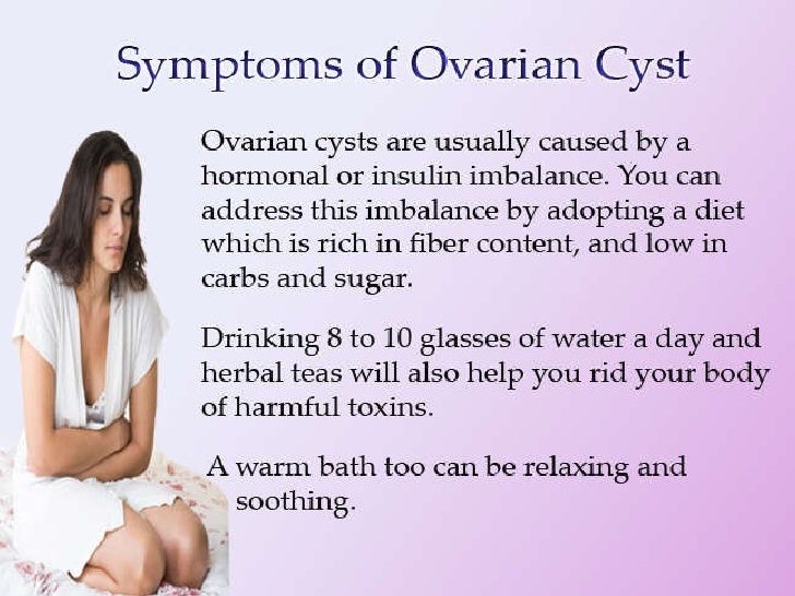 Symptoms Of Ovarian Cyst