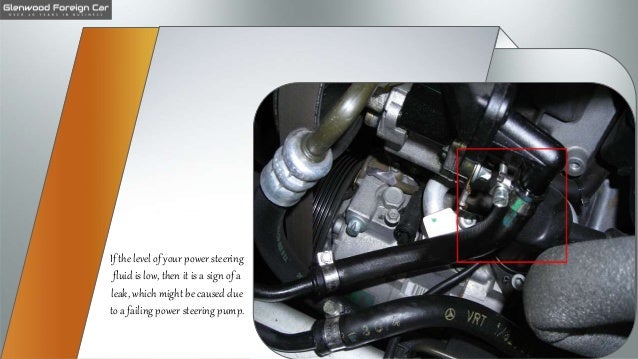 Symptoms of Power Steering Pump Failure