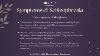 Symptoms of Schizophrenia - Understanding and Treatment | PDF