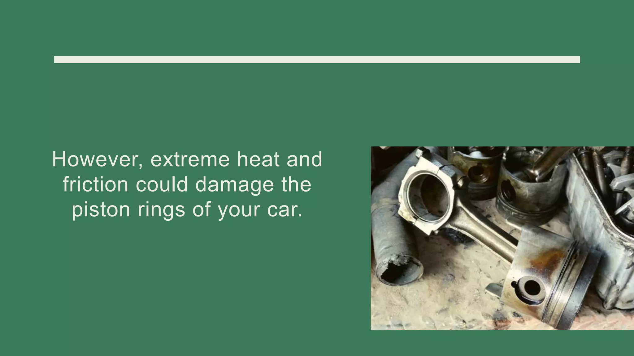 Symptoms of Worn Out Piston Rings in an Audi | PPTX