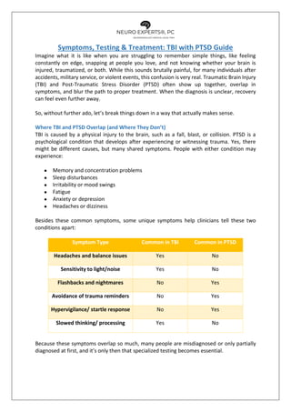 Symptoms, Testing & Treatment TBI with PTSD Guide.pdf