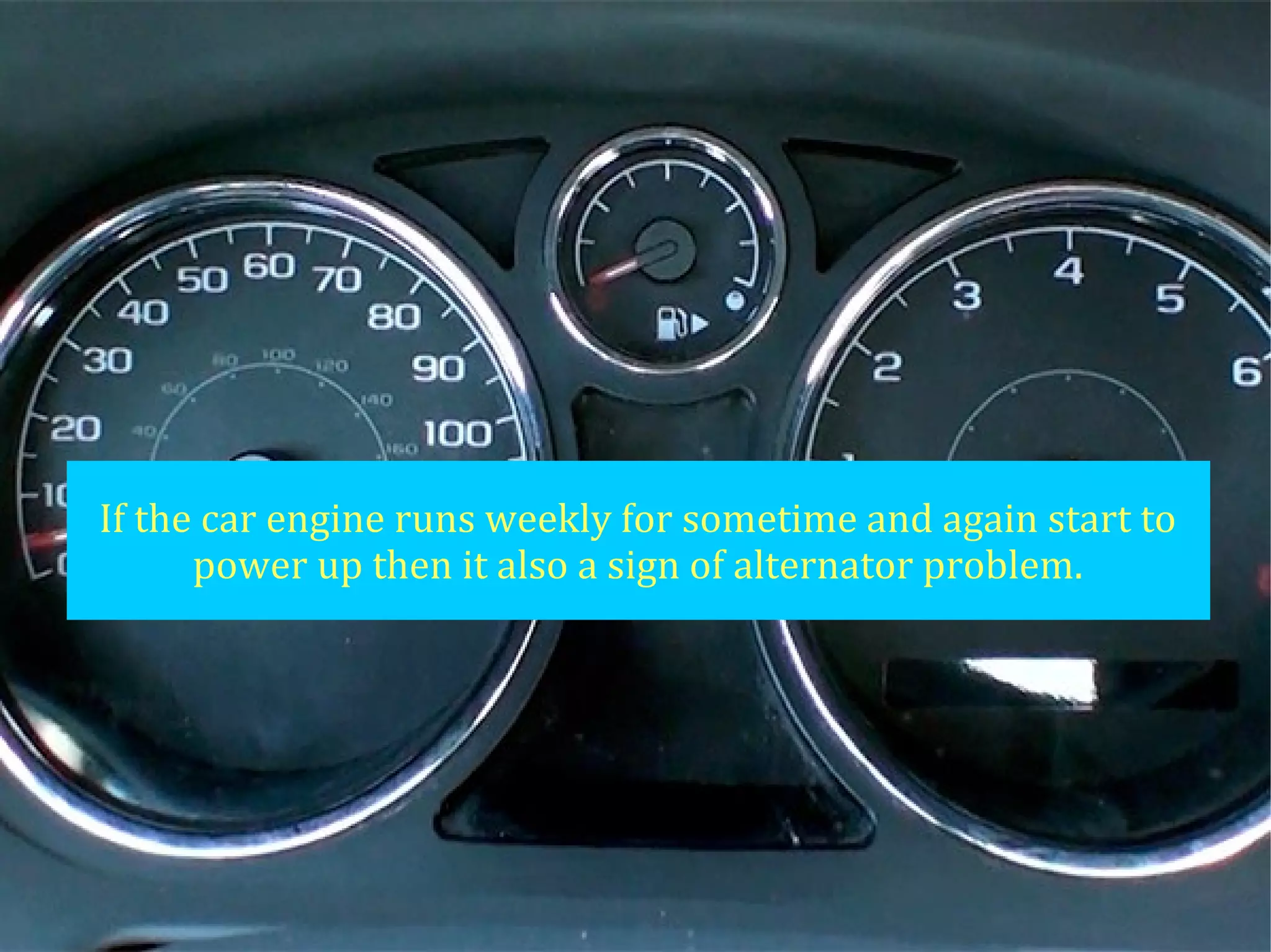Symptoms to Know Whether Your Alternator is Faulty | PPT