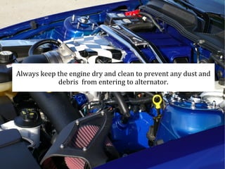Symptoms to Know Whether Your Alternator is Faulty | PPT