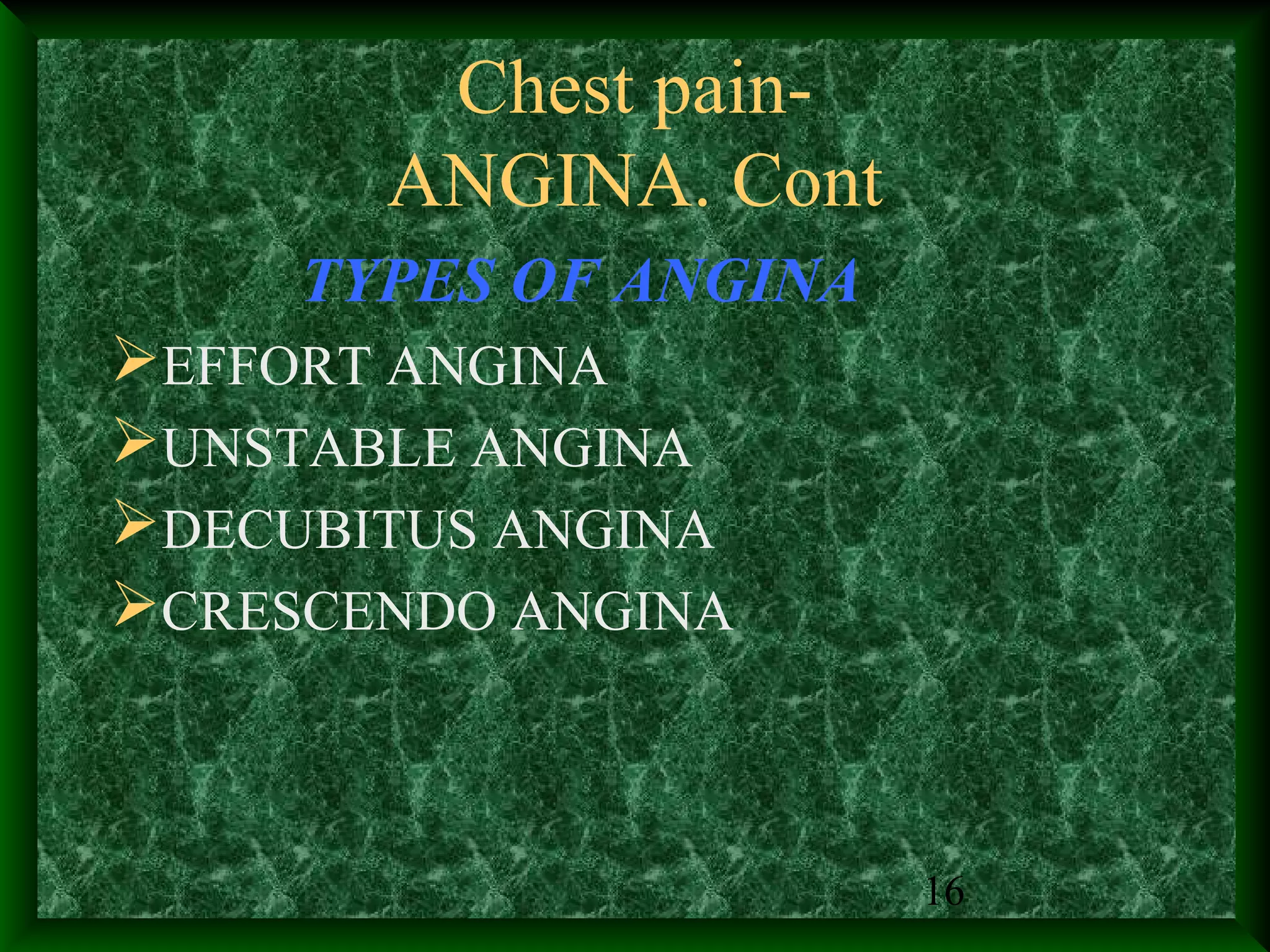 Symptomtology of cardiovascular diseases | PPT