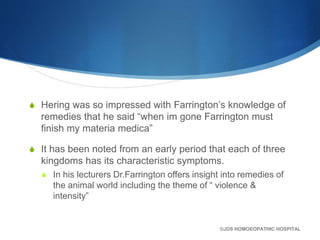 HOMOEOPATHIC SYMPTOM VS SYSTEM | PPT