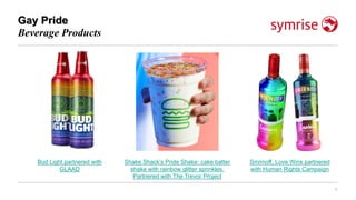Successful Food and Beverage LTOs for LGBTQ+ Pride Month | PPT