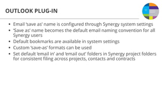 The power of document management in Synergy - Anne Thompson | PDF