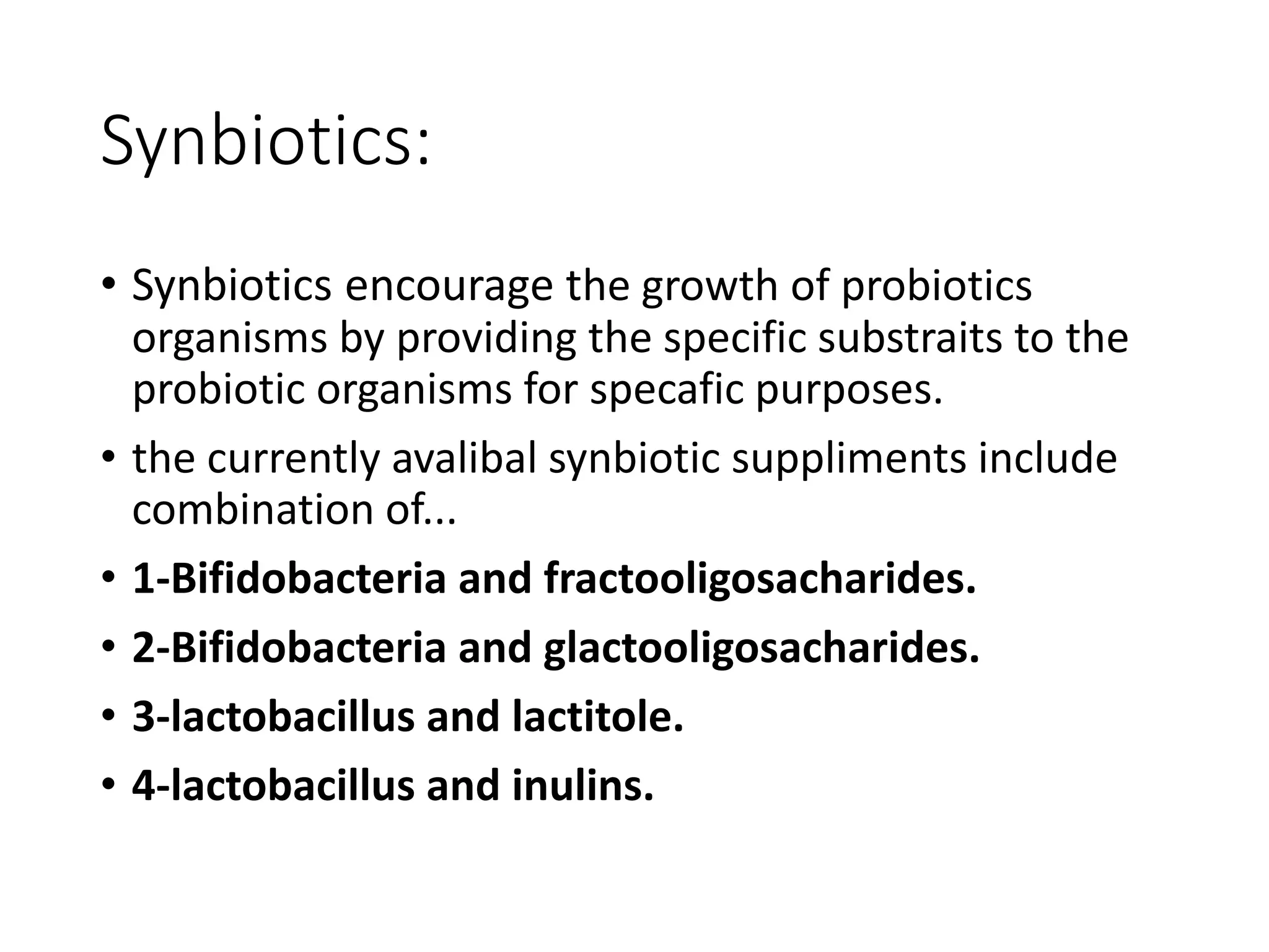 synbiotics babar khan university of swat | PPTX