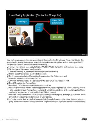 SYN406: Citrix Group Policy architecture and troubleshooting for XenApp ...