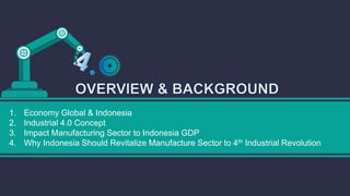 Making Indonesia 4.0 by Manufacture Revitalization | PDF
