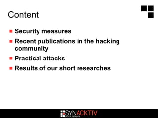 Synacktiv mobile communications attacks | PDF