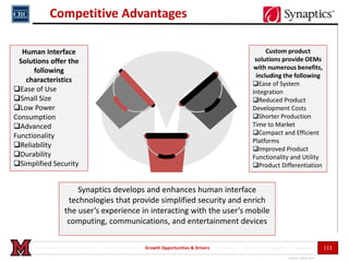 Synaptics Runner-Up Deck - Cleveland Research Company Stock Pitch 2017 ...