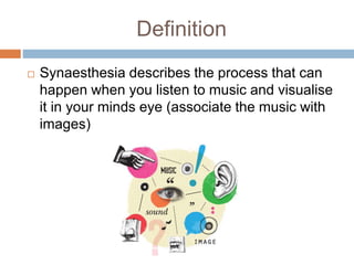 A2 Media Key Concepts - Synaesthesia | PPTX