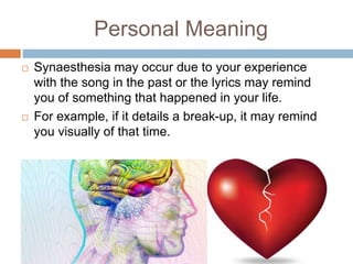 A2 Media Key Concepts - Synaesthesia | PPTX