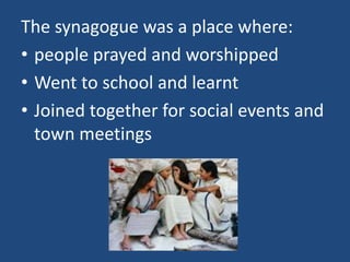 Synagogue | PPTX