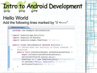 Synapseindia android apps intro to android development | PPT