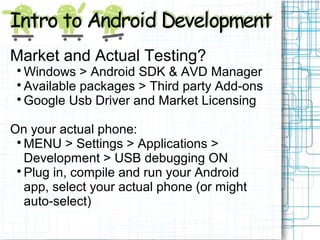Synapseindia android apps intro to android development | PPT