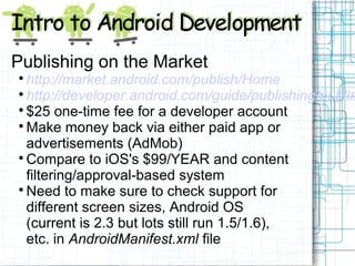 Synapseindia android apps intro to android development | PPT