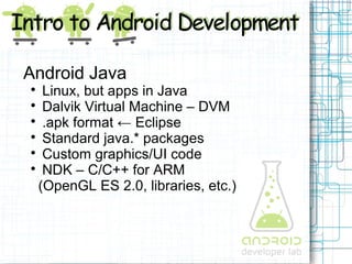 Synapseindia android apps intro to android development | PPT