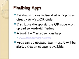 Synapseindia android apps with app inventor | PPT