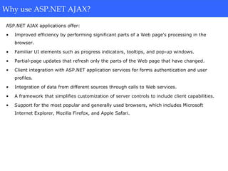 SynapseIndia asp.net2.0 ajax Development | PPT