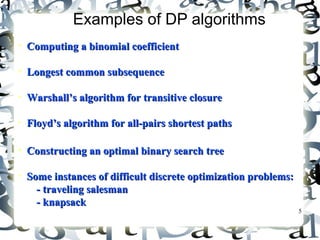 Synapseindia dotnet development chapter 8-0 dynamic programming | PPT