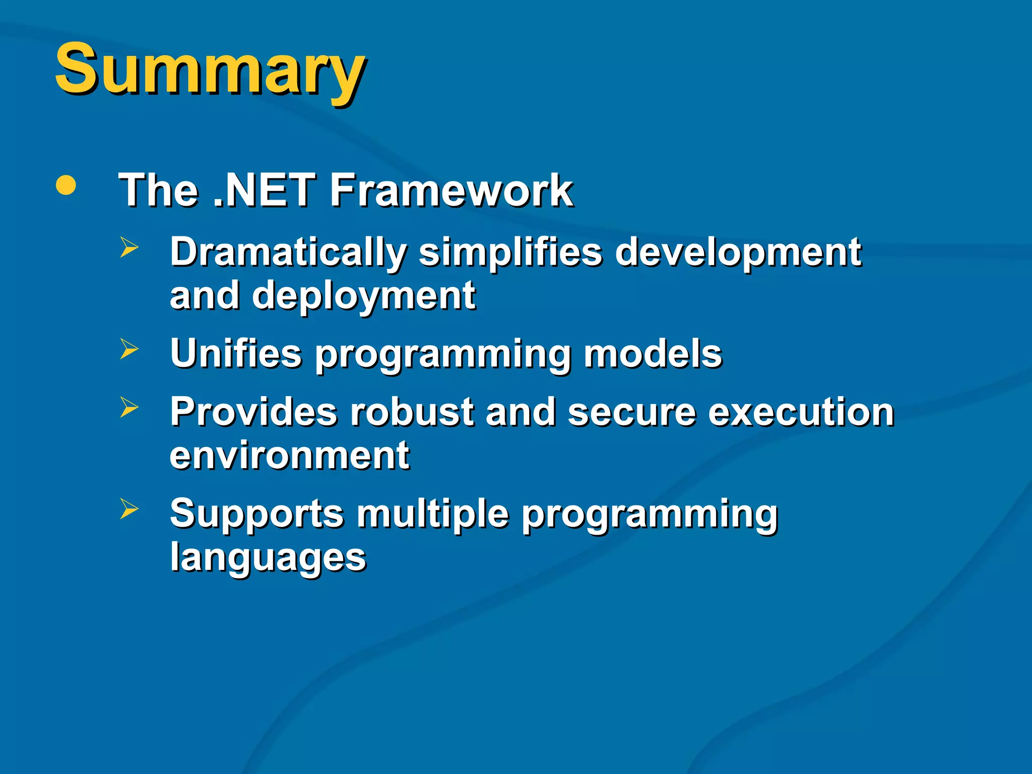 SynapseIndia dotnet framework library | PPT