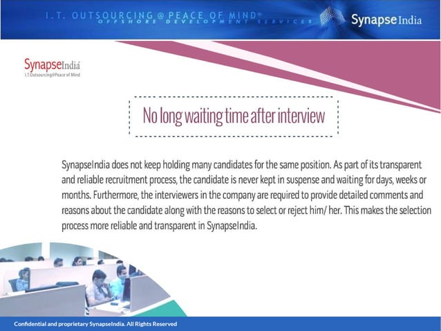 SynapseIndia recruitment for is open for various positions | PPT