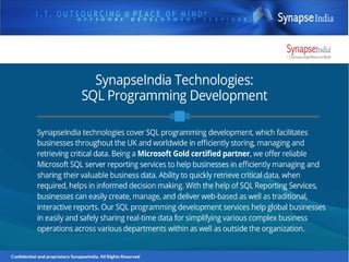 SynapseIndia technologies custom software development | PPT | Social Networking | Internet