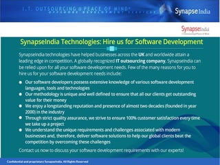SynapseIndia technologies custom software development | PPT | Social ...