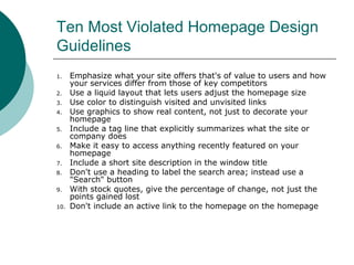 Synapseindia web site design for E Commerce development | PPT