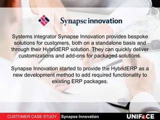 Customer Case Study: Synapse Innovation | PPT