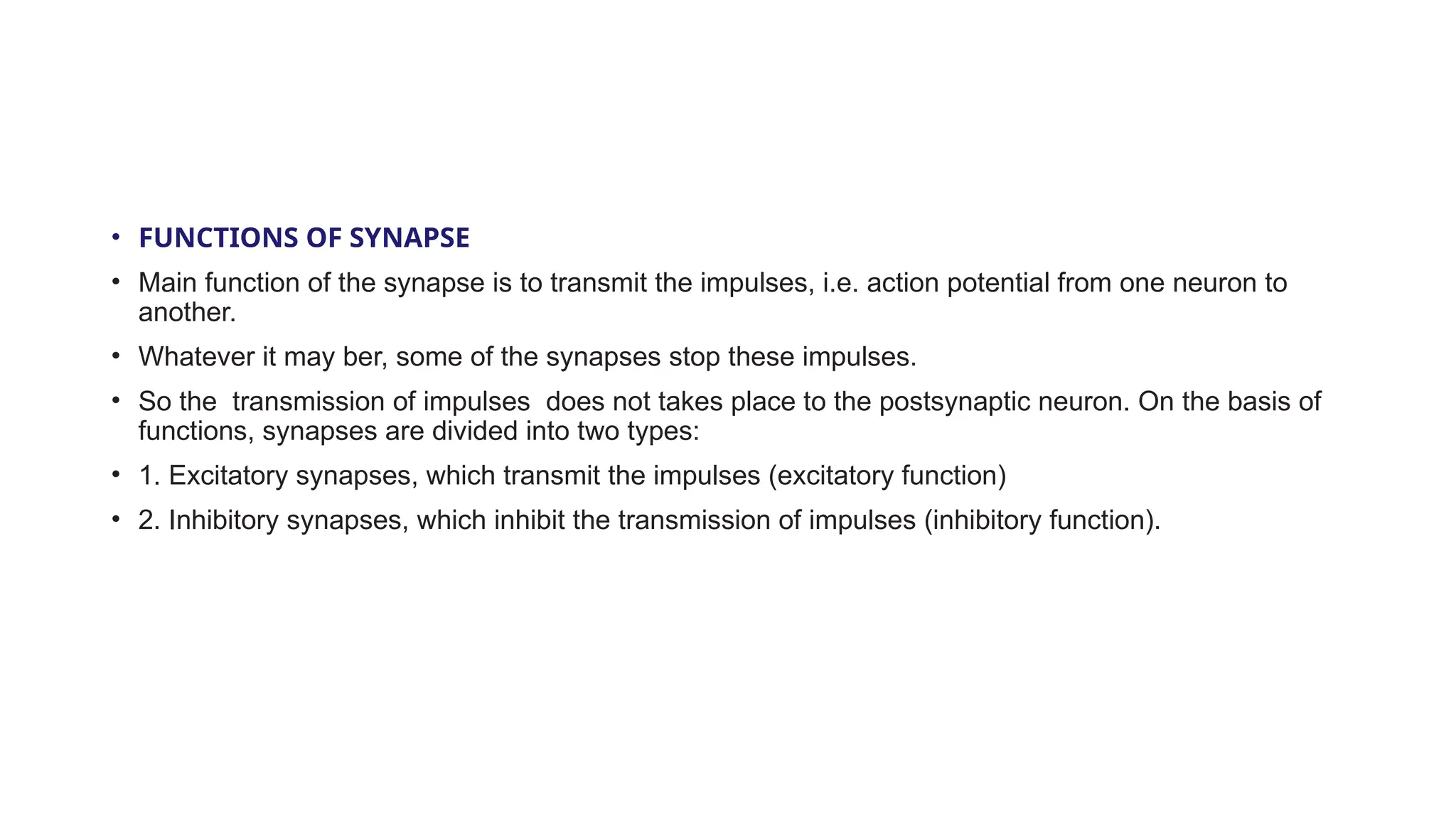 SYNAPSE_STRUCTURE_FUNCTION_MECHANISM_TRANSMISSION | PPTX
