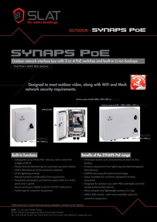 Synaps PoE Spacebox | PDF